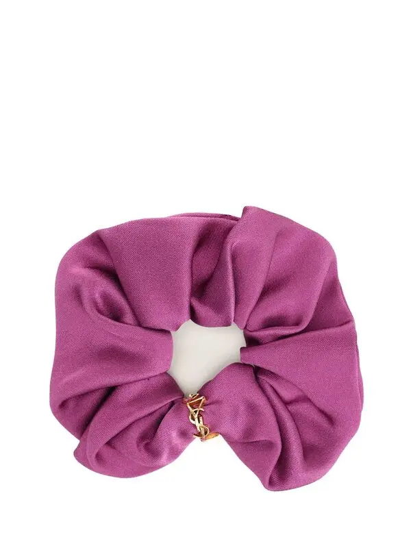 Saint Laurent Cassandre Scrunchie - Multicolor
