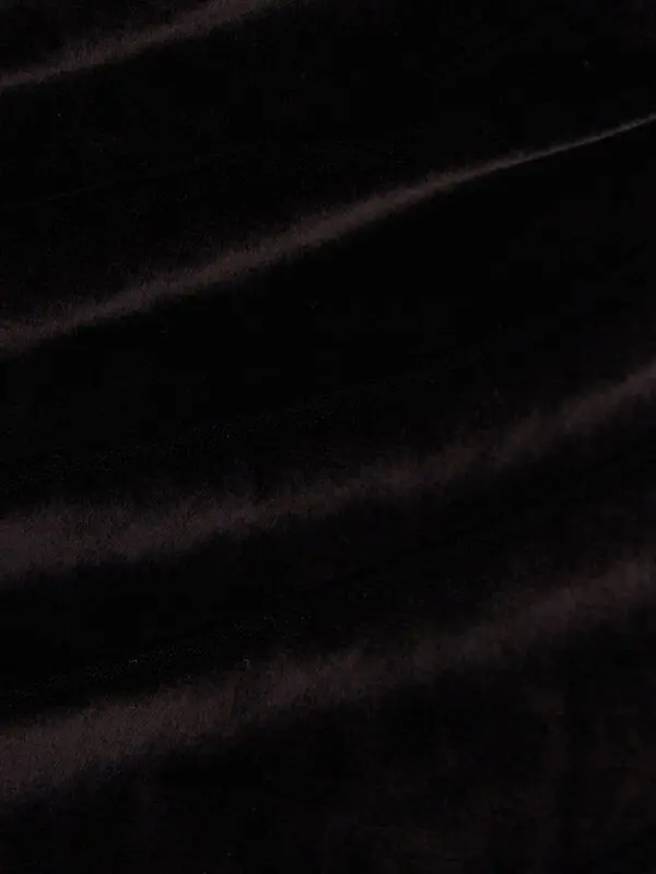 Balenciaga Velvet One-shoulder Maxi Dress