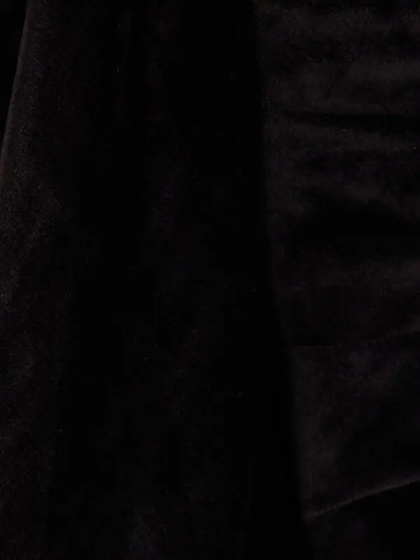 Balenciaga Velvet One-shoulder Maxi Dress
