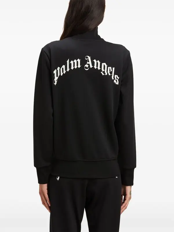 Palm Angels Logo Zipped Track Jacket - Multicolor