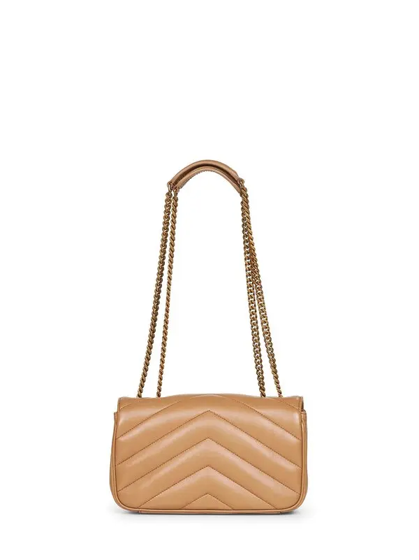 Saint Laurent Loulou Small Quilted Leather Bag - Multicolor