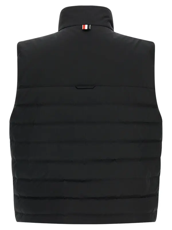 Thom Browne Bar Quilted Vest