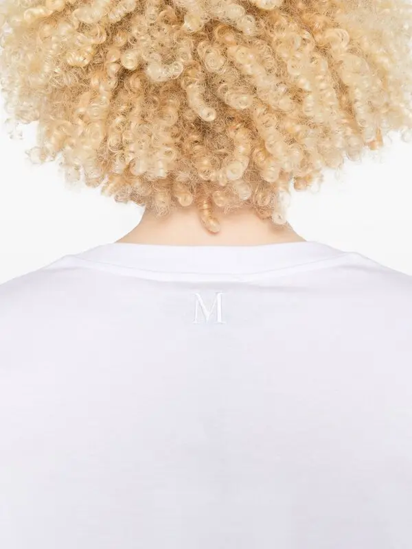 Max Mara Logo Cotton T-shirt - Multicolor