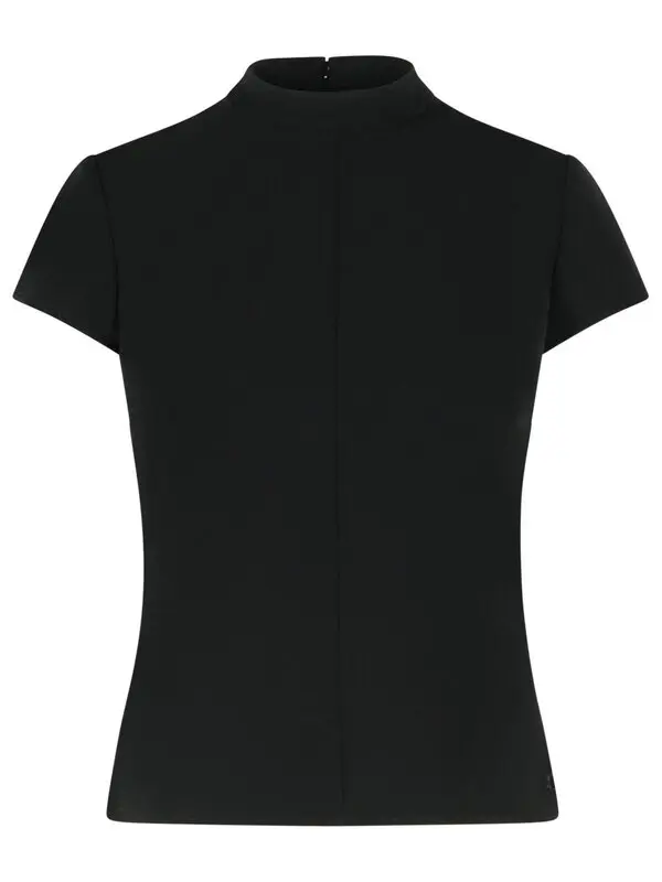 COURREGES Polyester Blend T-shirt - Black