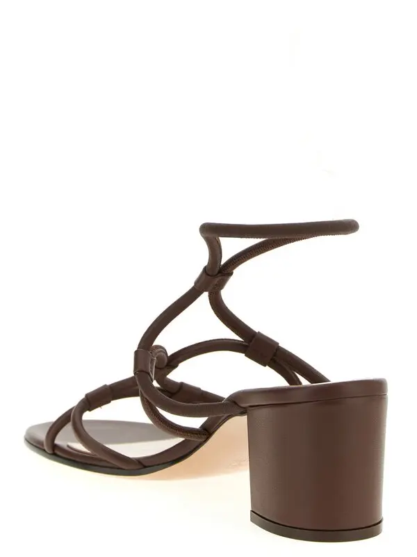 GIANVITO ROSSI G32601 Nappa Leather Sandals