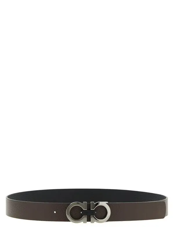 FERRAGAMO Gancini Reversible Belt