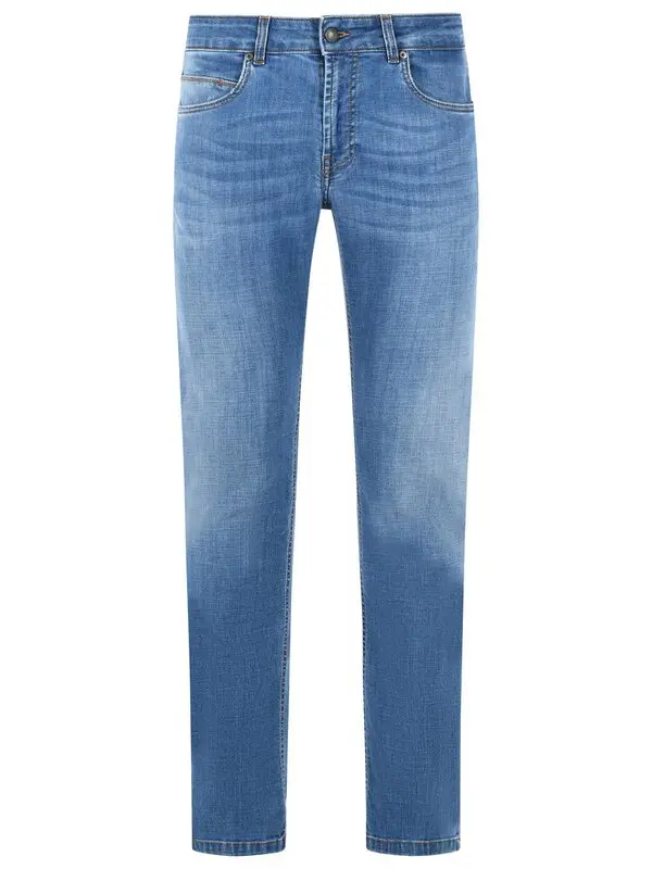 FAY Cotton Jeans - Blue