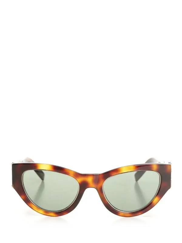 Saint Laurent Tortoiseshell Cat Eye Sunglasses - Multicolor