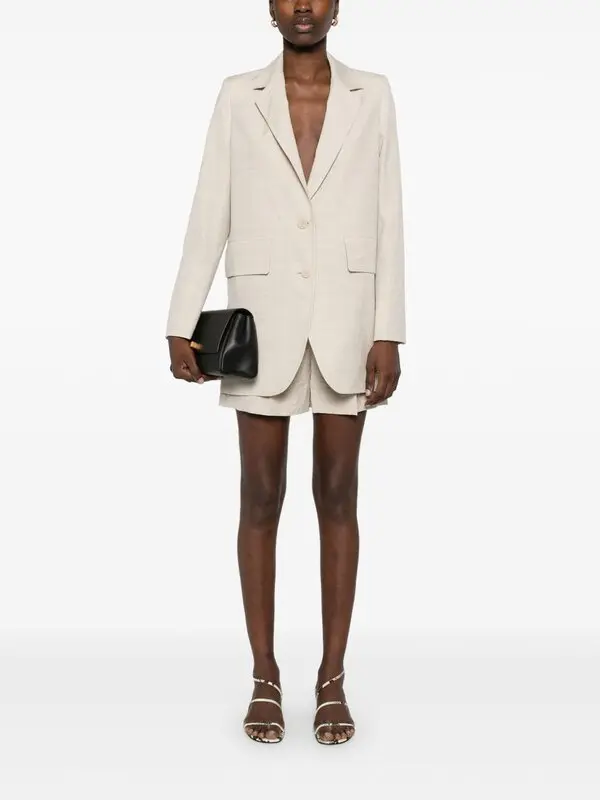Max Mara Wool Shorts - Multicolor