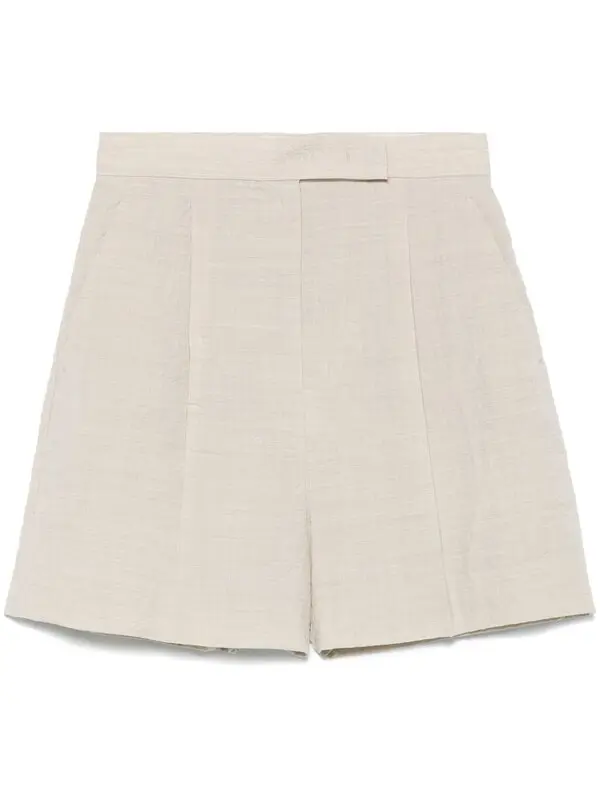 Max Mara Wool Shorts - Multicolor