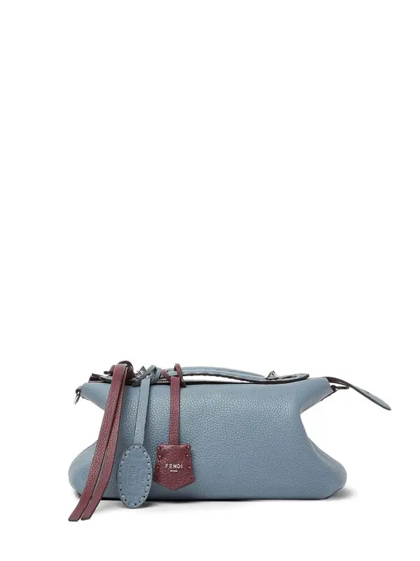 Fendi Burgundy The Way Selleria Medium Reversible Handbag - Multicolor
