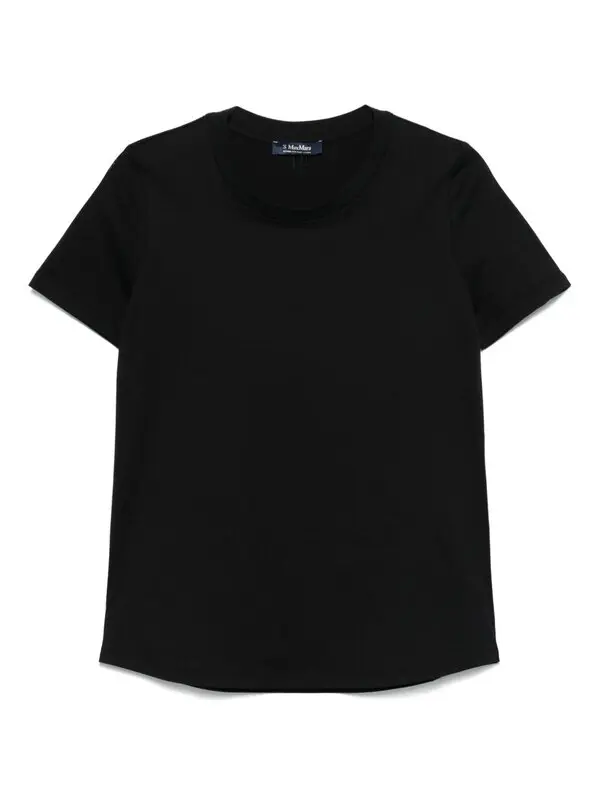 Max Mara Embroidered Cotton T-shirt - Multicolor