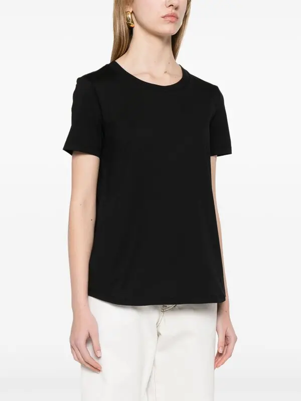 Max Mara Embroidered Cotton T-shirt - Multicolor