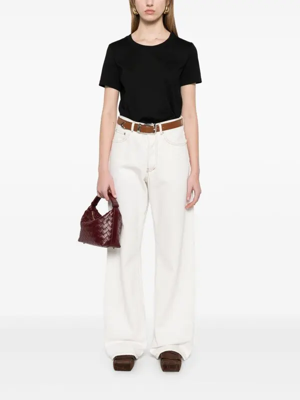 Max Mara Embroidered Cotton T-shirt - Multicolor