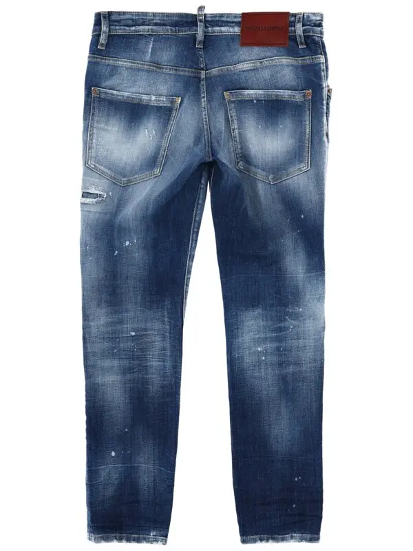 Dsquared2 Skater Destroyed Jeans - Blue