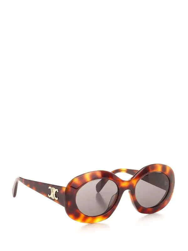 Celine Triomphe 14 Sunglasses - Brown