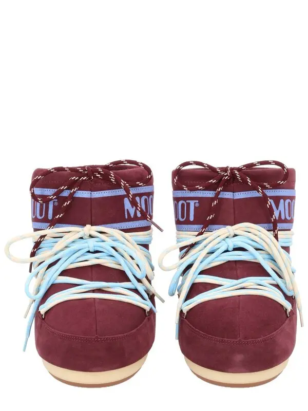 Moon Boot Icon Low Leather Boots - Multicolor