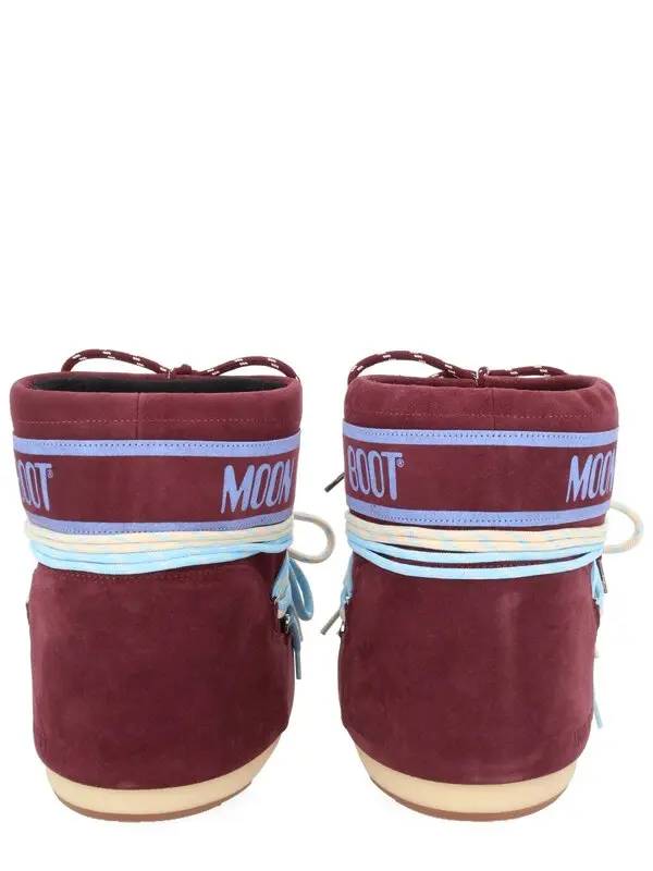 Moon Boot Icon Low Leather Boots - Multicolor