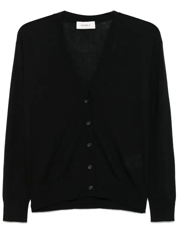 LISA YANG Cia Cashmere Cardigan - Black