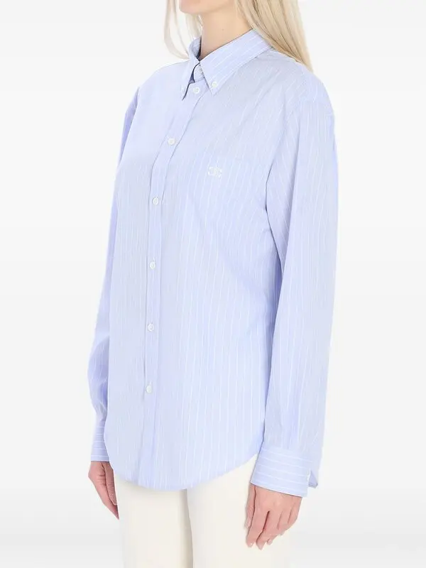 Celine Striped Cotton Shirt