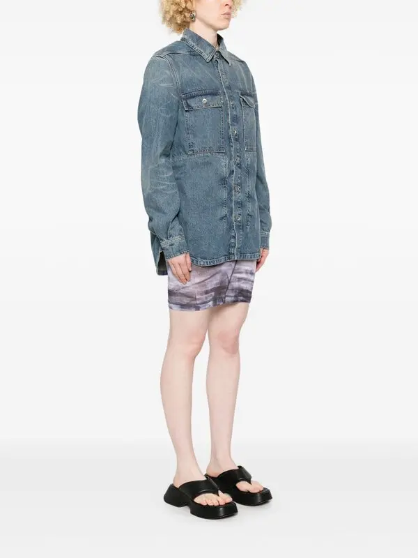 Rick Owens Denim Overshirt
