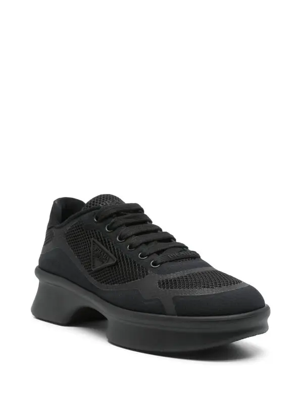 Prada Re-nylon Lace-up Sneakers - Multicolor
