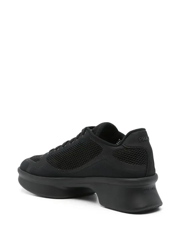 Prada Re-nylon Lace-up Sneakers - Multicolor