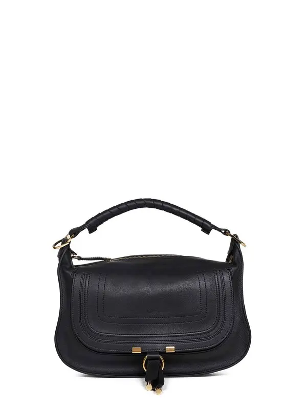 Chloé Black Marcie Small Shoulder Bag - Multicolor