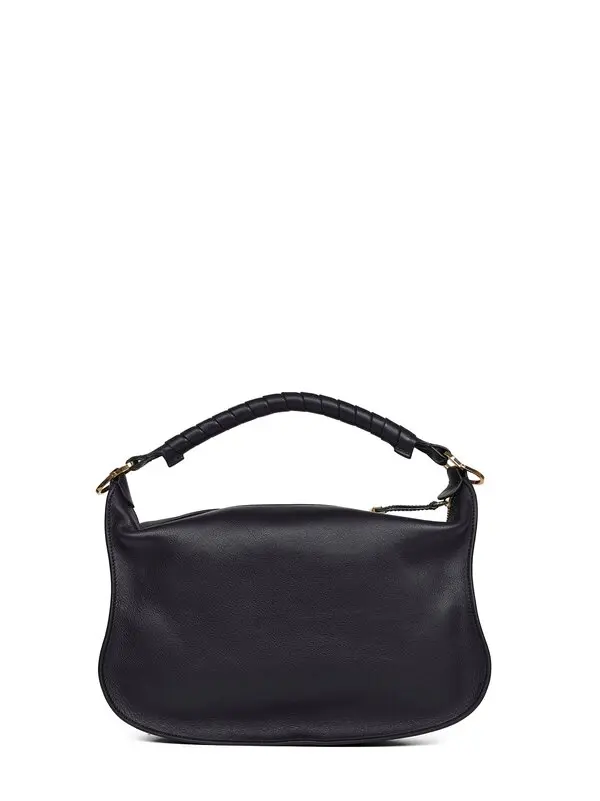 Chloé Black Marcie Small Shoulder Bag - Multicolor