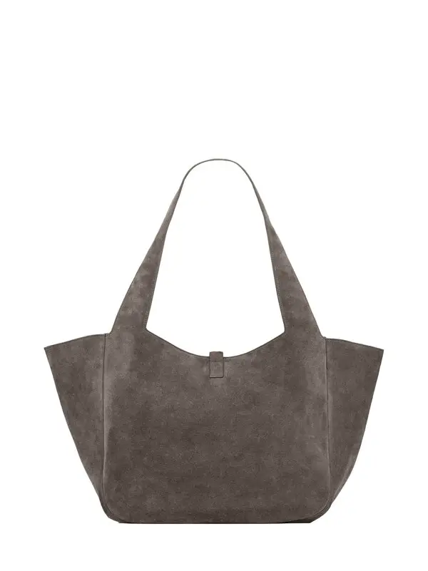 Saint Laurent Suede Le 5 À 7 Bea Tote Bag - Multicolor
