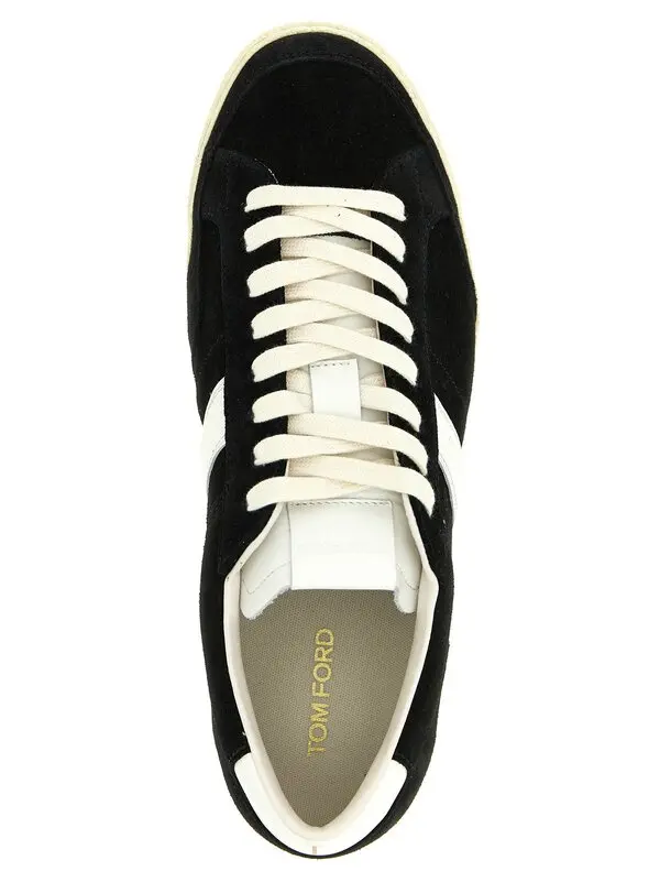 TOM FORD Blake Suede Sneakers With Contrasting Leather Details - Multicolor