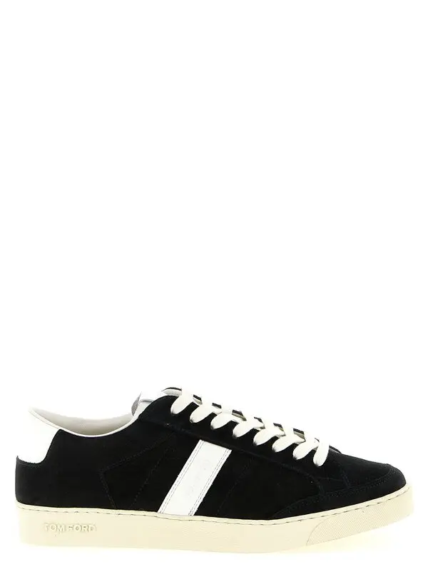 TOM FORD Blake Suede Sneakers With Contrasting Leather Details - Multicolor