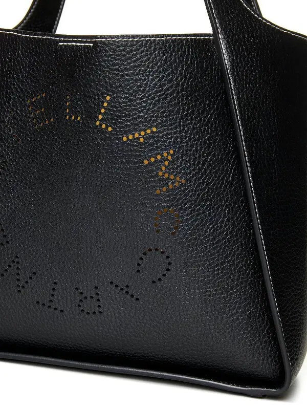 Stella McCartney Grained Alter Mat Logo Crossbody Bag - Multicolor