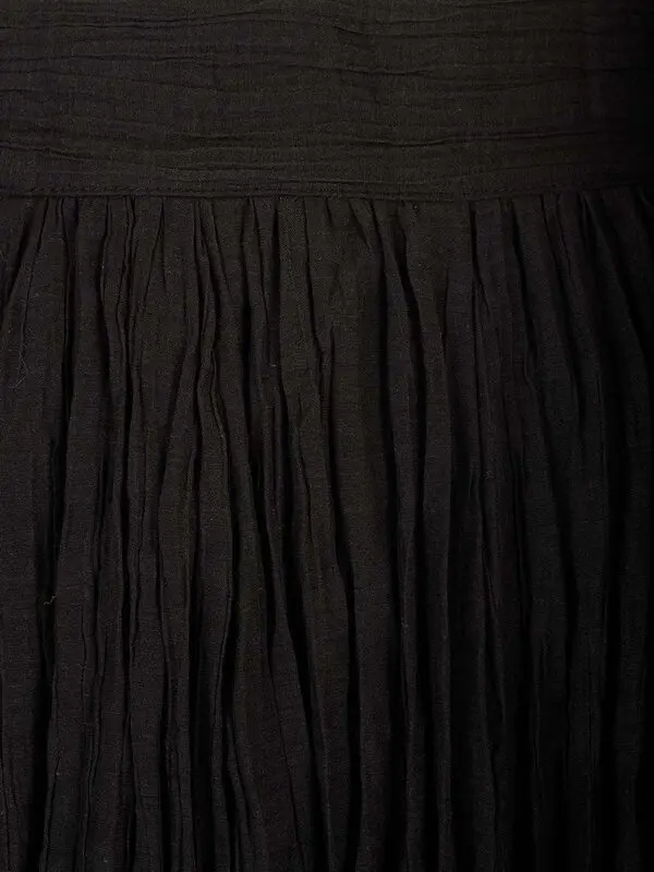 TOTEME Pleated Skirt - Black