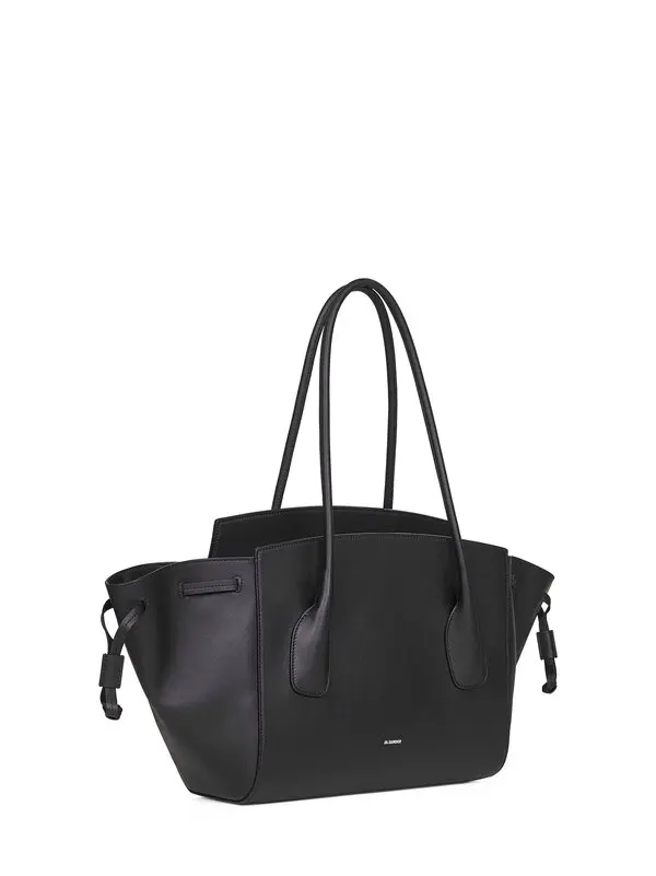 JIL SANDER Black Voyage Small Handbag - Multicolor