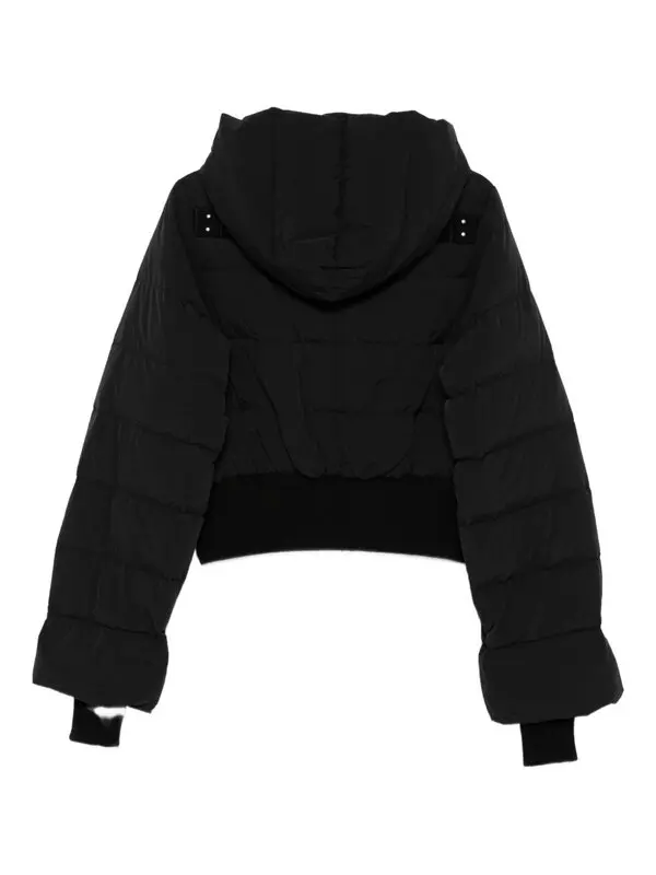 Rick Owens Short Down Jacket With Hood - Multicolor