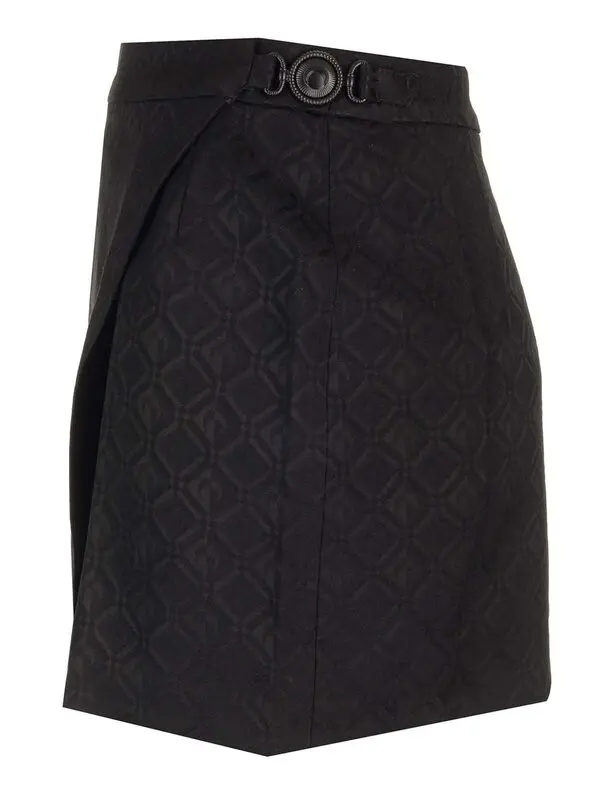 MARINE SERRE Moon Diamant Mini Skirt