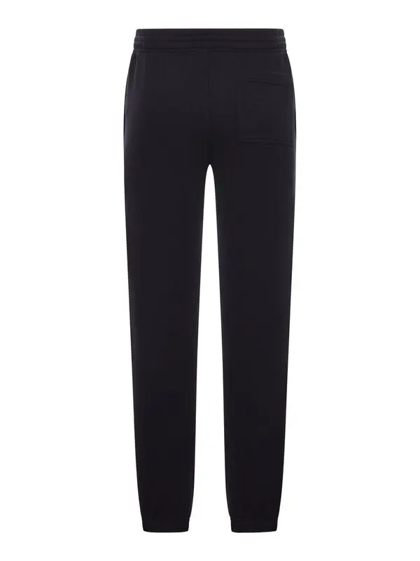 Burberry Cotton Jogging Trousers With Logo