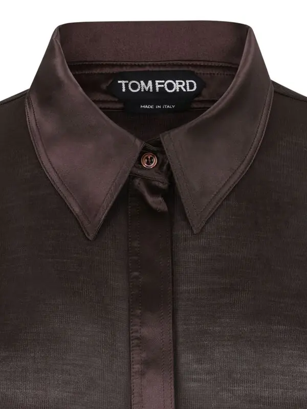 TOM FORD Silk Polo Shirt - Multicolor