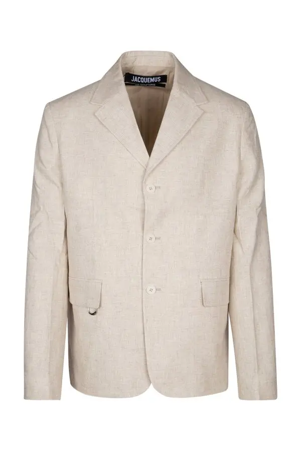 Jacquemus Viscose Linen Blend Blazer