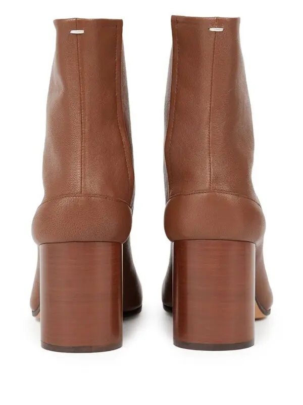 MAISON MARGIELA Tabi Leather Ankle Boots - Multicolor