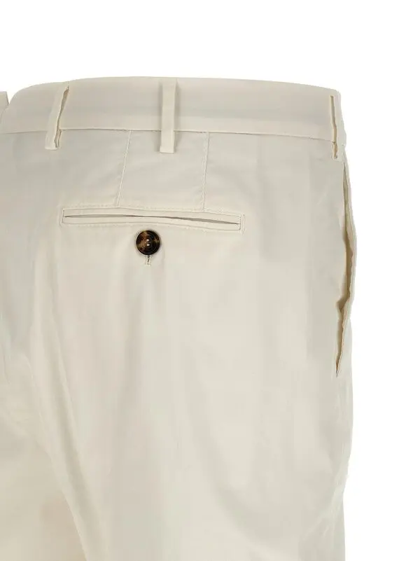 Brunello Cucinelli American Pima Cotton Garment-dyed Gabardine Trousers