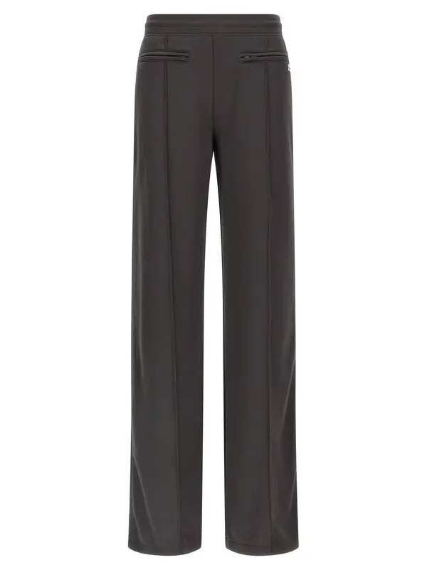 COURREGES Tracksuit Joggers With Logo Patch - Gray