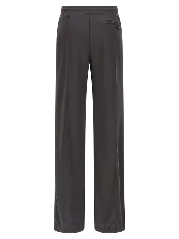 COURREGES Tracksuit Joggers With Logo Patch - Gray