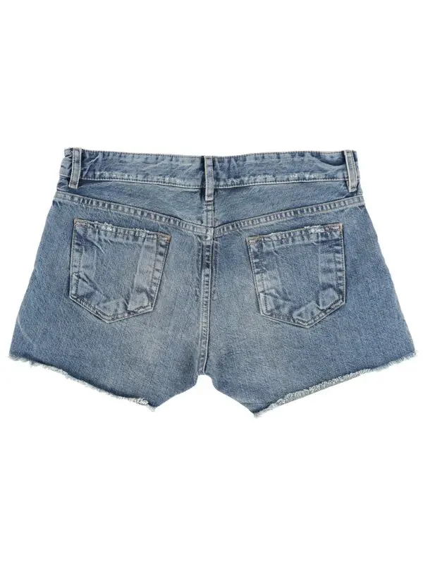 Rick Owens Denim Shorts