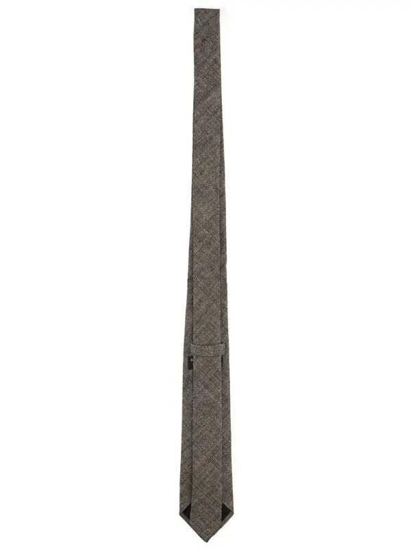 Our Legacy Textured Linen Blend Tie