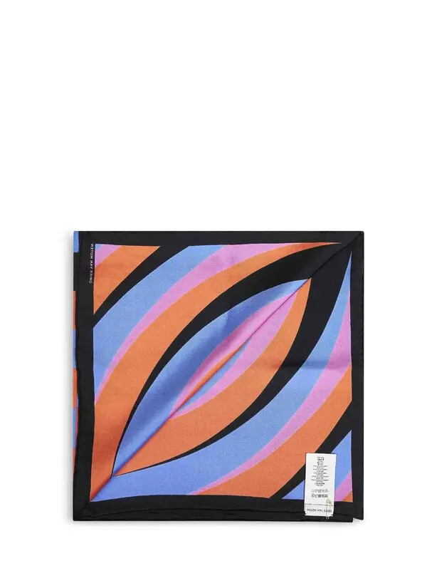 Dries Van Noten Graphic-print Silk Square Scarf