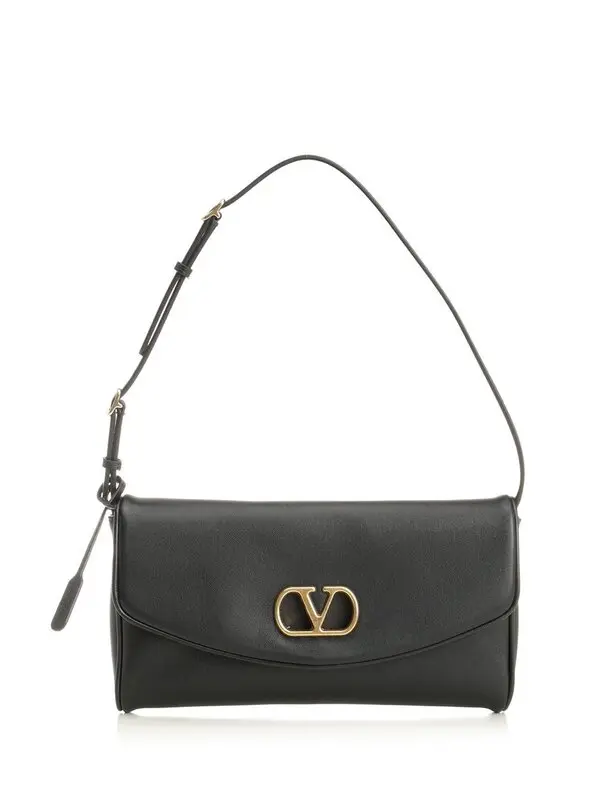 Valentino Garavani Devain Shoulder Bag - Black