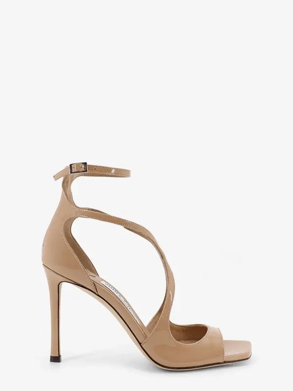 JIMMY CHOO Azia 95 Leather Sandals - Multicolor