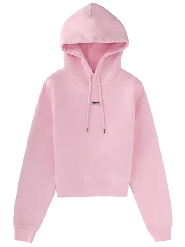 Jacquemus Grosgrain Hoodie - Pink